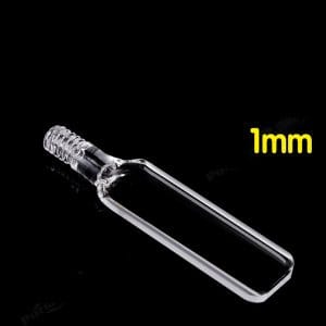 1 mm Cuvette with PTFE Screw Cap, 0.35 mL, QGS01B – Aireka Scientific